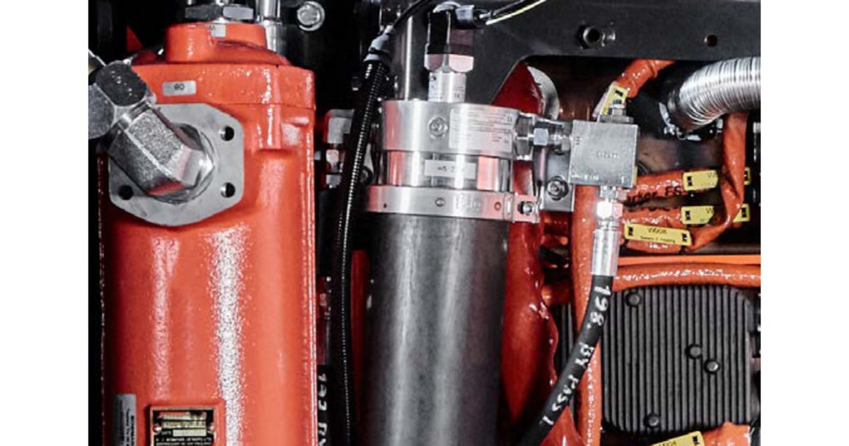 Additional by-pass filter for underground drills