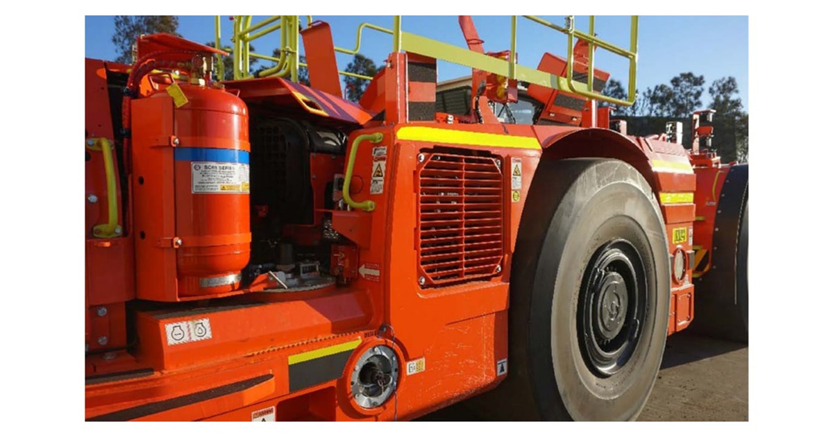 Eclipse™ fire suppression for loaders