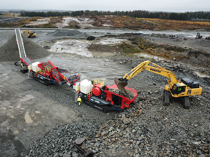Sandvik appoints Fredheim Maskin AS as its new distributor for Mobile Crushing and Screening for ...