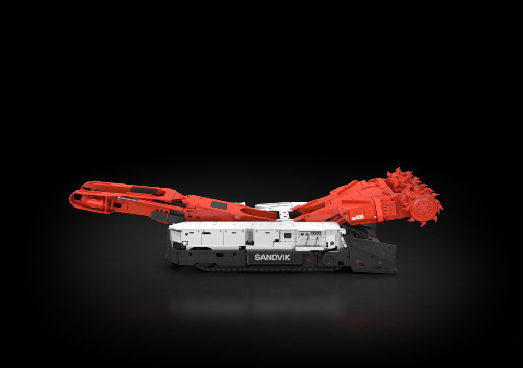 Sandvik MC430 360 rotation