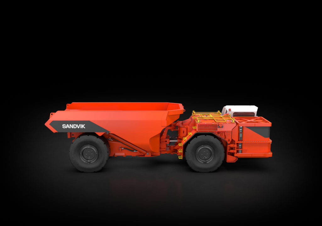 Sandvik TH550B 360 rotation